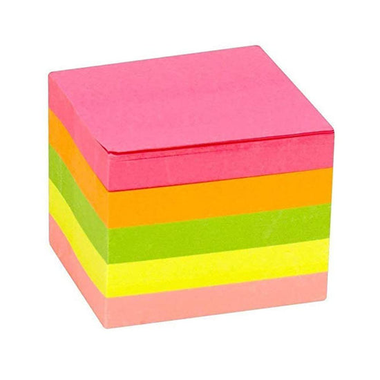 Sticky Notes 3X3 Neon Colours Pack Of 400 Sheets– Marina Stationers