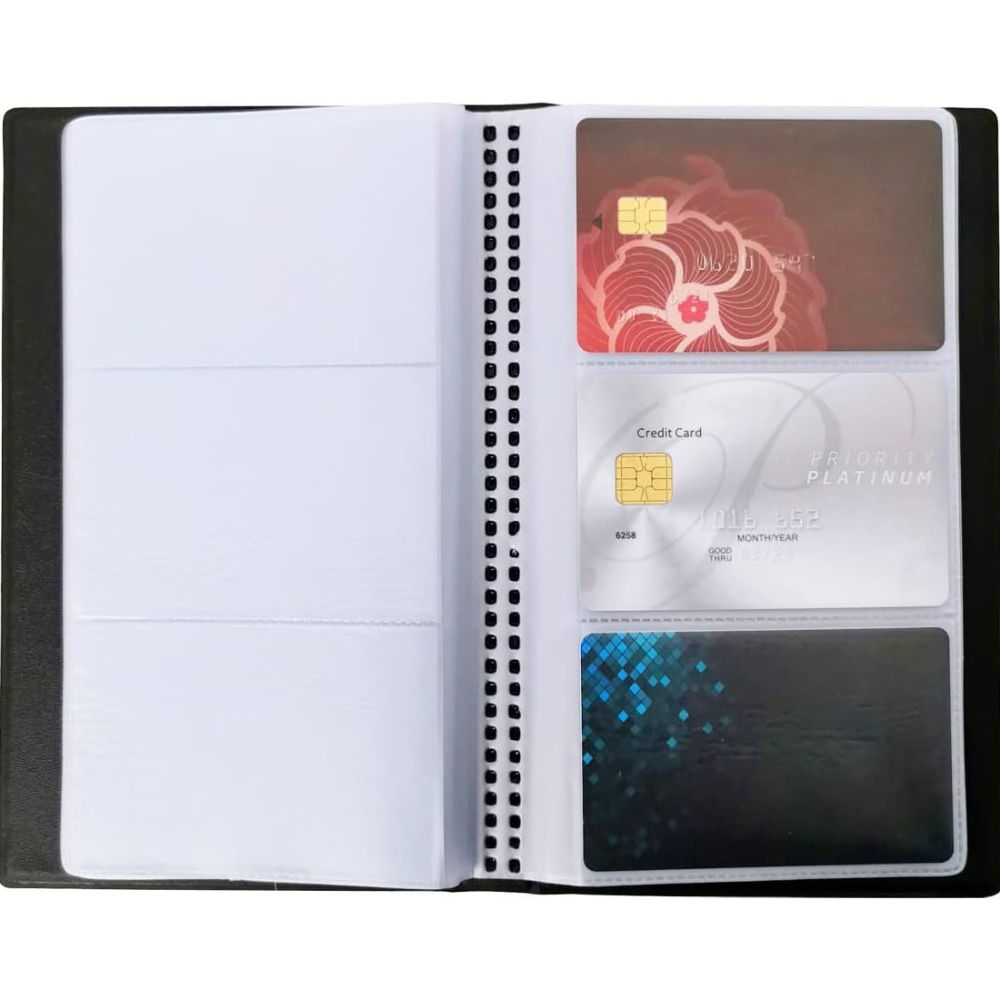 Visiting Card Album Holds Upto 160 Cards– Marina Stationers