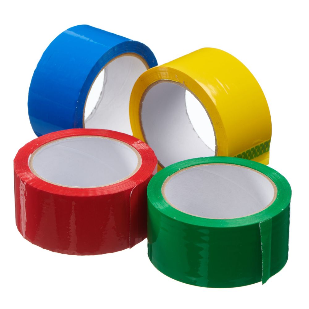 Coloured Carton Tape 2 Inch 100 Yards– Marina Stationers