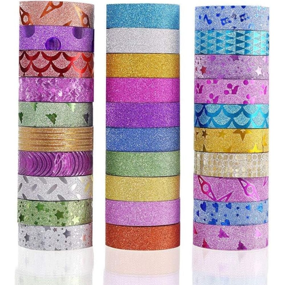 Decorative Craft Tape (Pack Of 10 Rolls)– Marina Stationers