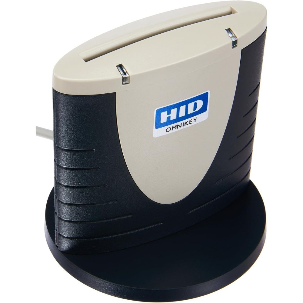 HID OMNIKEY 3121 USB Smart Card Reader eID ID Identity Card Digital Si ...