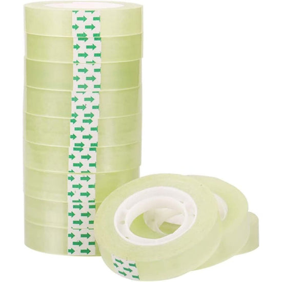 Clear Scotch Tape 1 Inch Small Size 35 Yards (Pack Of 10 Rolls)– Marina ...