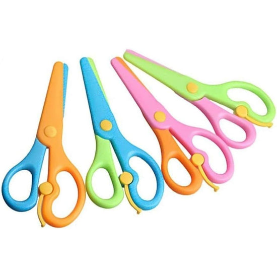 Kids Scissor Preschool Training Scissor Safety Scissors Pre-School Tra ...