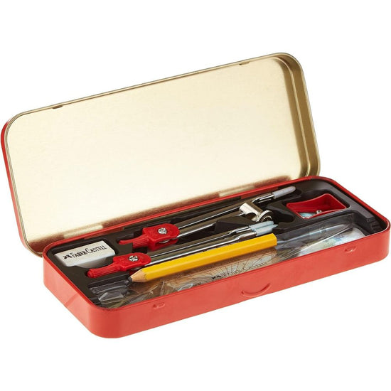 Faber Castell Torus Mathematical Set Geometery Box 9PC– Marina Stationers